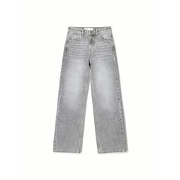 Bershka Jeans female Grey size 36