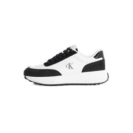 Calvin Klein Jeans Sneaker 'ATHLEISURE' Damen Größe 41 schwarz / weiß