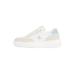 Calvin Klein Jeans Sneaker Damen Größe 41 beige / hellblau / grau / weiß