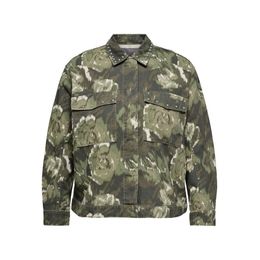 Only Carmakoma Between-Season Jacket female Green size 46/48