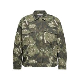 Only Carmakoma Between-Season Jacket female Green size 46/48