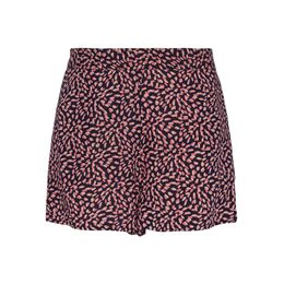Pieces Shorts 'PCNya' Damen Gr&ouml;&szlig;e 34 marine / apricot / rosa