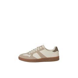 Jack & Jones JACK & JONES Sneaker 'JFWVALENCIA' Herren Größe 42 elfenbein / dunkelbeige / beigemeliert