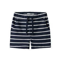 name it Shorts 'NMMVOLO' Mädchen Größe 122 navy / weiß