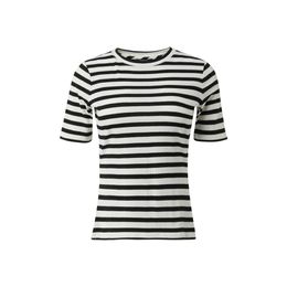comma, COMMA Shirt Damen Gr&ouml;&szlig;e XXL schwarz / wei&szlig;