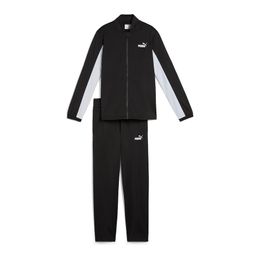 Puma Jogginganzug Jungen Größe 128 schwarz / weiß