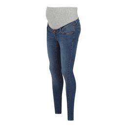 MAMALICIOUS Umstand Jeans 'MLVancouver' Damen Gr&ouml;&szlig;e 33 dunkelblau / grau