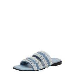 INUIKII Mules 'FRINGES' female Blue size 40