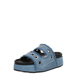 INUIKII Mules 'JEANS STUDS' female Blue size 36