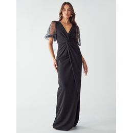 BWLDR Abendkleid 'CHIARA' Damen Gr&ouml;&szlig;e 42 schwarz Winterkleid