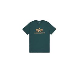 Alpha Industries Shirt 'Basic' male Green size M