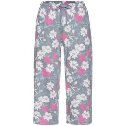 Vivance Pyjamahose 'Dreams' Damen Gr&ouml;&szlig;e L opal / goldgelb / pink / wei&szlig; Winterkleid