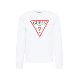 Guess Sweatshirt 'Audley' Herren Gr&ouml;&szlig;e L rot / schwarz / wei&szlig;