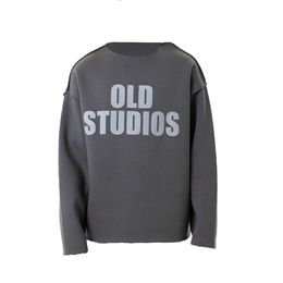 Dandalo Sweatshirt Herren Größe M silbergrau / dunkelgrau