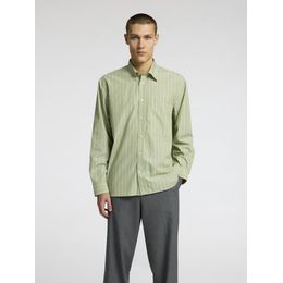 Selected Button Up Shirt male Green size XL