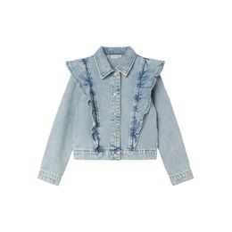 name it Jacke 'NKFLANA' Mädchen Größe 140 blue denim