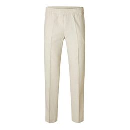 Selected Pleat-Front Pants male Beige size 54