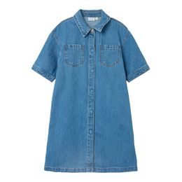 name it Kleid 'NKFJannet' M&auml;dchen Gr&ouml;&szlig;e 128 blue denim