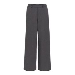 Object Pleat-Front Pants 'OBJLISA' female Grey size 42