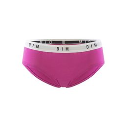 DIM Slip Damen Größe M pink / schwarz / weiß