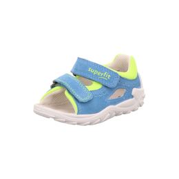 Superfit Sandale 'FLOW' Mädchen Größe 26 blue denim / neongrün