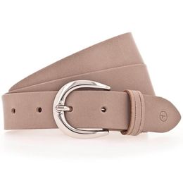 Tamaris G&uuml;rtel Damen Gr&ouml;&szlig;e 85 taupe / silber