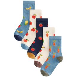 next Socken Jungen Größe 23/26 marine / saphir / rot / weiß