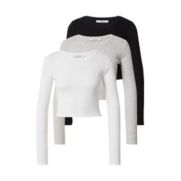 ABOUT YOU Shirt 'Loretta' female Grey, Black, White size 36
