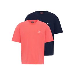 Williot T-Shirt Herren Größe XXXL marine / melone