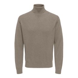 Only & Sons Only & Sons Pullover 'ONSLOUI' Herren Gr&ouml;&szlig;e L hellbraun