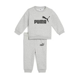 Puma Jogginganzug 'Essentials' Jungen Gr&ouml;&szlig;e 80 graumeliert / schwarz