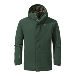 Schöffel Schöffel Outdoorjacke 'Froda' Herren Größe M dunkelgrün / weiß