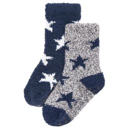 next Socken M&auml;dchen Gr&ouml;&szlig;e 37/40 navy / graumeliert
