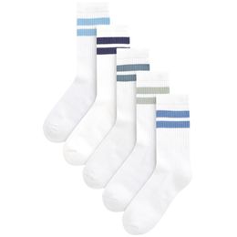 next Socken Jungen Gr&ouml;&szlig;e 19/22 saphir / hellblau / schwarz / wei&szlig;