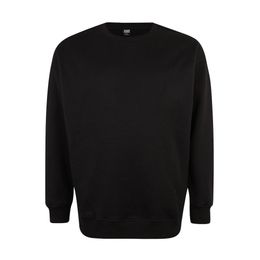 Urban Classics Sweatshirt male Black size XXXL