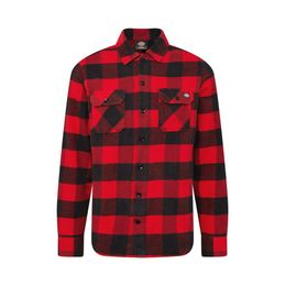 Dickies Hemd 'Sacrato' Herren Gr&ouml;&szlig;e XXL rot / schwarz