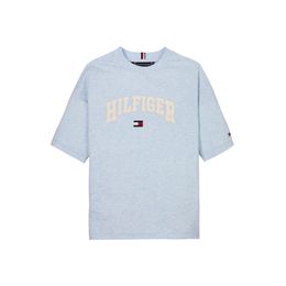 Tommy Hilfiger T-Shirt Jungen Größe 140 beige / hellblau
