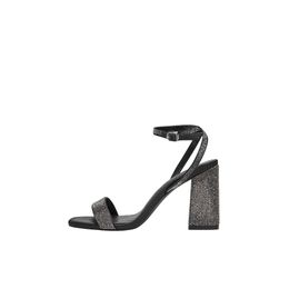 Only Sandale 'ONLALYX' Damen Gr&ouml;&szlig;e 37 schwarz / silber