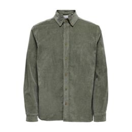 Only & Sons Only & Sons Hemd 'Michael' Herren Größe M schlammfarben