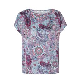 TATUUM Bluse 'Oma' Damen Gr&ouml;&szlig;e M hellblau / beere / lachs / wei&szlig;
