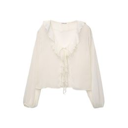 Pull&Bear Pull&bear Blouse female White size XL