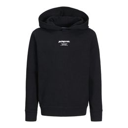 Jack & Jones Jack & Jones Junior Hoodie 'Tarmac Camo' Jungen Gr&ouml;&szlig;e 176 schwarz