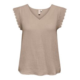 Only Bluse 'ONLThyra' Damen Gr&ouml;&szlig;e S taupe
