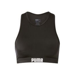 Puma Bikinitop Damen Größe 90 schwarz / weiß