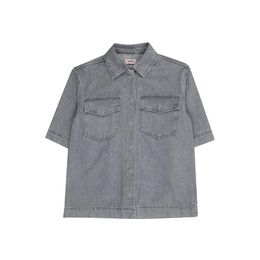 ONLY GIRLS Bluse M&auml;dchen Gr&ouml;&szlig;e 164 grey denim