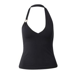 Abercrombie & Fitch Abercrombie & Fitch Top Damen Gr&ouml;&szlig;e S schwarz