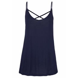 Lascana Strandtop Damen Gr&ouml;&szlig;e XS/S navy
