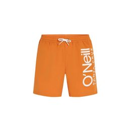 O`Neill O'NEILL Badeshorts 'Original Cali 16' Herren Gr&ouml;&szlig;e XL dunkelorange / wei&szlig;