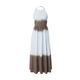 DKNY Kleid Damen Größe 38 hellblau / khaki Winterkleid