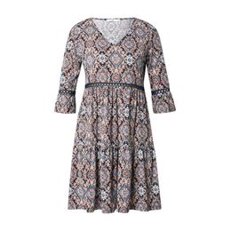 Haily's Hailys Kleid 'Pi44a' Damen Gr&ouml;&szlig;e 42 marine / hellblau / orange / wei&szlig; Winterkleid